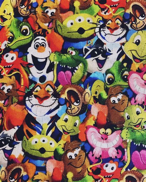 Disney Characters Collage