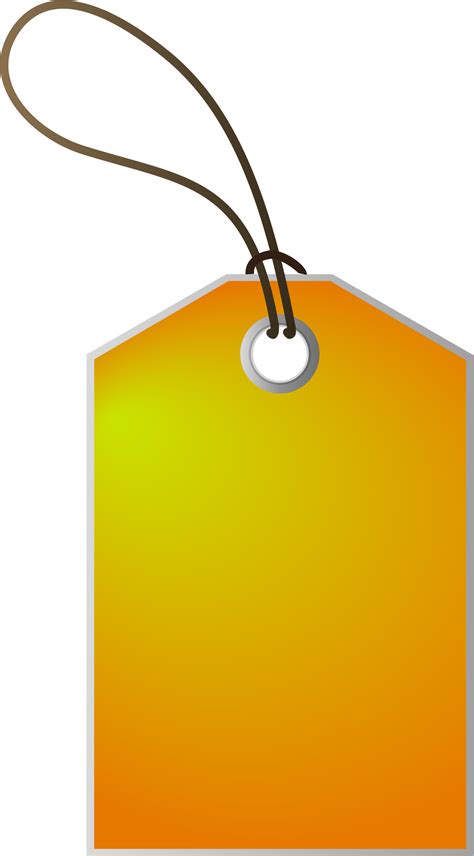 Clipart Vertical Tag