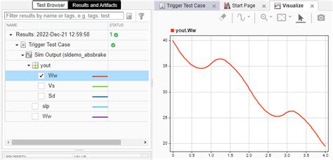 Capture Simulation Data In A Test Case Matlab And Simulink