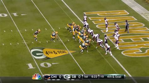Highlight Aaron Rodgers 6 Tds In First Half Vs Chicago Bears 2014