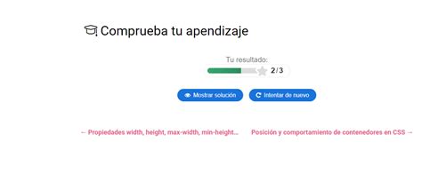 Propiedades Width Height Max Width Min Height
