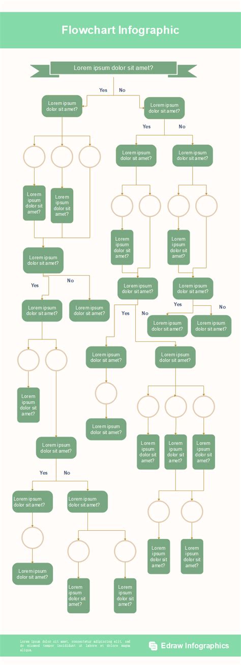 Infographic Flowchart Template