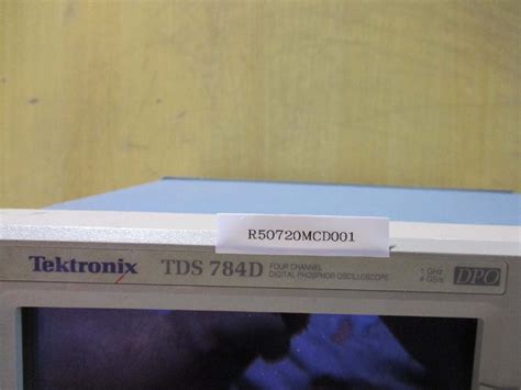 Tektronix Digital Phosphor Oscilloscope Tds784d Ebay