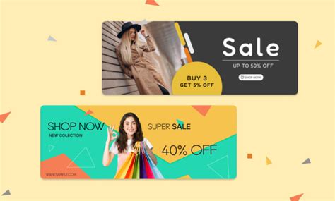 Design A Professional Web Banner To Showcase Your Product By Amina
