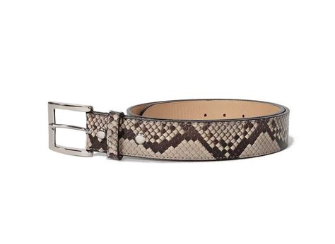 Wacko Maria Python Leather Belt White Snkrdunk