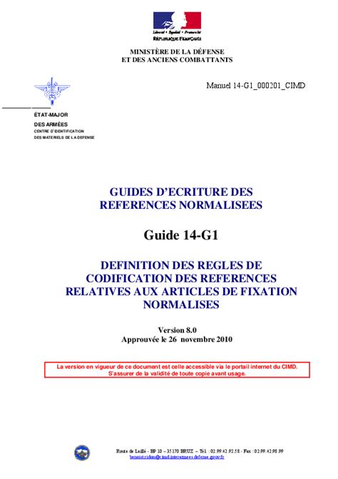Pdf Guides Decriture Des References Normalisees Guide 14 G1