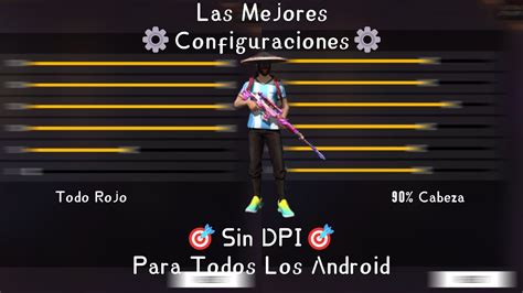 Las Dos Configuraciones Sin DPI Con Las Que Pegaras Todo Rojo YouTube