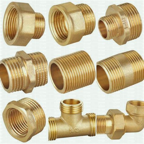 Brass Copper Bronze Fittings Gasfiteria Plomeria Tuercas