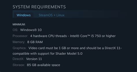 Cs2 Minimum System Requirements What You Need