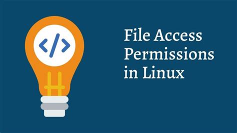Learn About File Permissions And Access Control Atharv Kshirsagar Posted On The Topic Linkedin