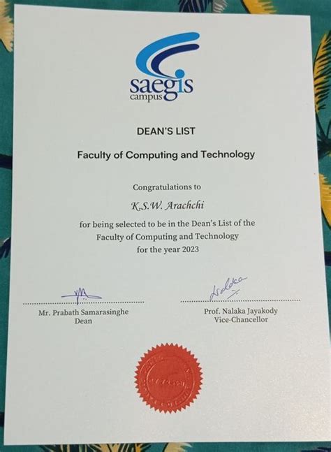 Sithara Wanniarachchi On Linkedin Achievementunlocked Proudmoment Saegiscampus