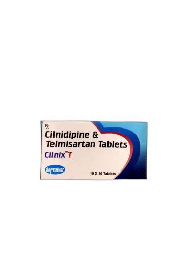 Septalysts Cilnix T 10x10 Tablets Prescription At Rs 143 Strip In Mumbai