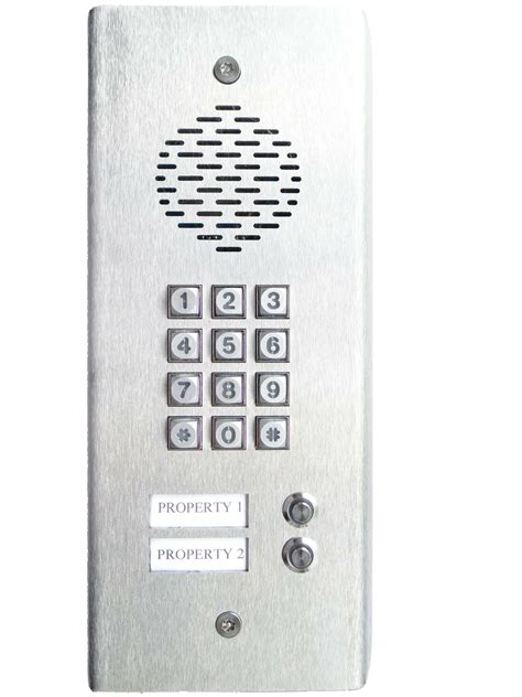 3g Gsm Intercom With Keypad And 3 Buttons 5060339490298 Ebay
