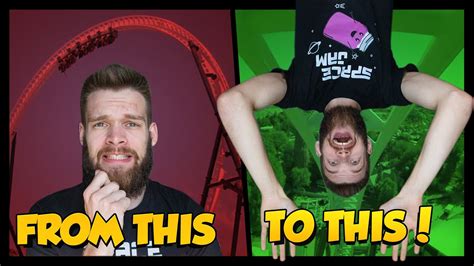 How To Ride Upside Down Roller Coasters And Rides 5 Tips Youtube