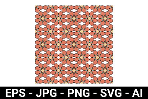 Floral Seamless Pattern For Background Graphic By Davidstephanus · Creative Fabrica