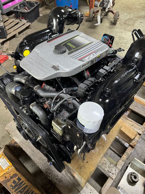 Rebuilt 5 7l 350 Mag Mpi Mercruiser Marine Engine 8 000 00 Land