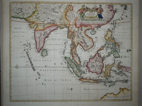 Zuid Oost Azië South East Asia F De Wit Tabula Indiae Orientalis