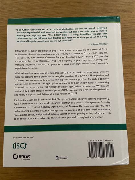 Cissp Security Cbk Isc2 6th Edition Sybex Kaufen Auf Ricardo
