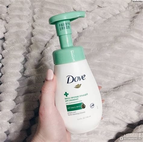 Мусс для умывания Dove Для проблемной кожи против прыщей - «Покупаю ...
