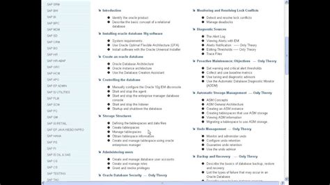 Oracle Dba Course Content Oracle Dba Online Training Crescent It Solutions Youtube