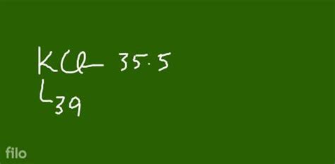 CHEMISTRY Write The Chemical Formula Calculate Atomicity And Molecular M