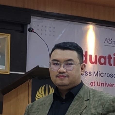 ahmad yusuf firmansyah instructor master of education universitas