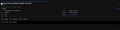Azure Automation How To Create Powershell Runbook Achraf Ben Alaya