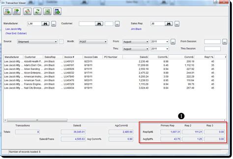Tip Using Dynamacs Transaction Viewer Dynamacs Sales Agency