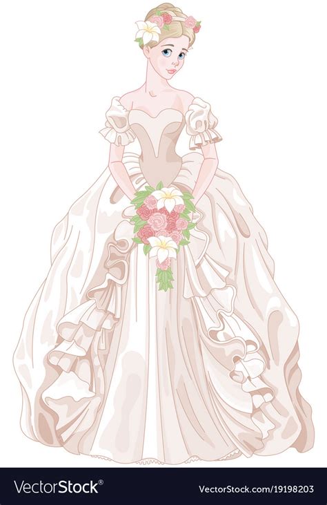 Cute Princess Royalty Free Vector Image Vectorstock