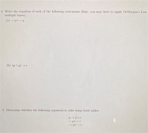 Solved A ∼ P∧q ∨ P∨q B P∧r ∨ Q∧r 3 Determine If The