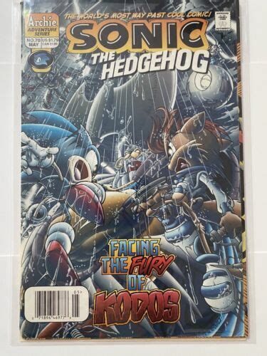 Sonic The Hedgehog 70 Newsstand Archie Adventure Series 1999