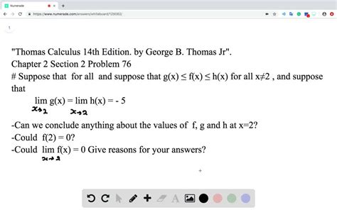 Solvedsuppose That Gx ≤fx ≤hx For All X ≠2 And Suppose That Limx