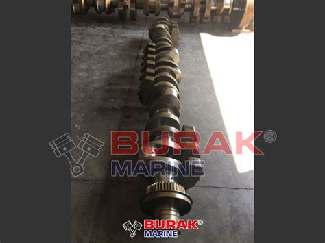 Mak 9m20 Crankshaft And Spare Parts From Stock For Sale