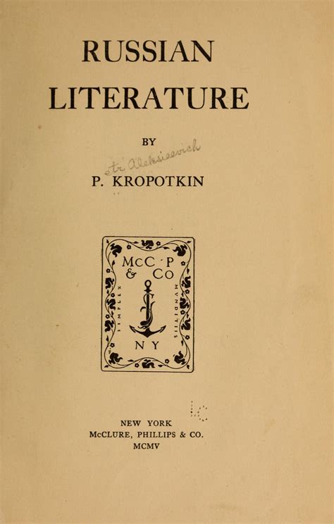 Russian Literature Library Of Congress