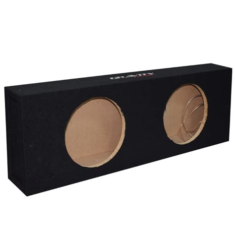 Caja Acústica Doble p Subwoofer 10 90x30 11 5 14 cm WBX201 Gravity