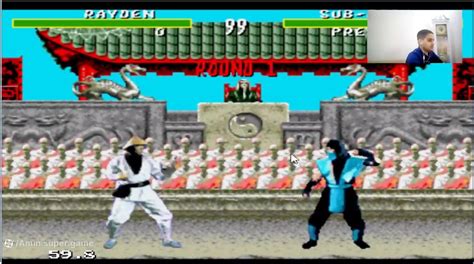 گیم پلی بازی نوستالژی مورتال کمبت1 کنسول سگا در کامپیوتر