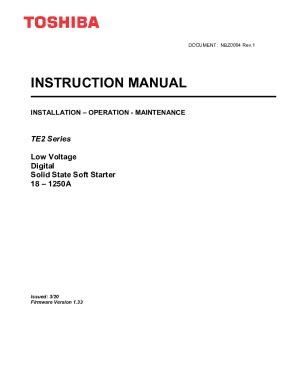 Fillable Online INSTRUCTION MANUAL Toshiba Fax Email Print PdfFiller