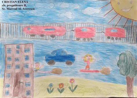 Căştigătorii Concursului De Desene Oraşul Meu în Viitor” La