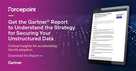 Gartner® Reports On Securing Unstructured Data Forcepoint Posted On The Topic Linkedin