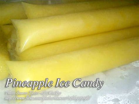 Pineapple Ice Candy Kawaling Pinoy Tasty Recipes