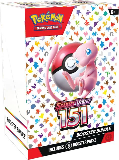 Pokemon TCG Scarlet Violet 3 5 Pokemon 151 Booster Bundle Amazon