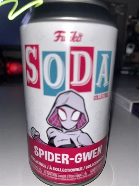 Funko Soda Spider Gwen Spiderman Across The Spider Verse Chase Variant