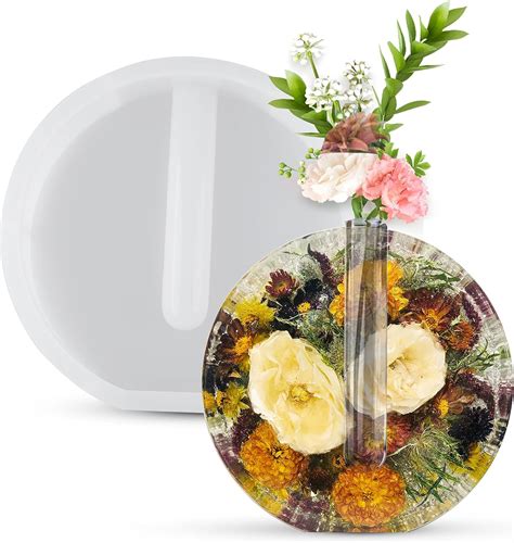 Epoda Silikonform Vase Rund Amazon de Küche Haushalt Wohnen