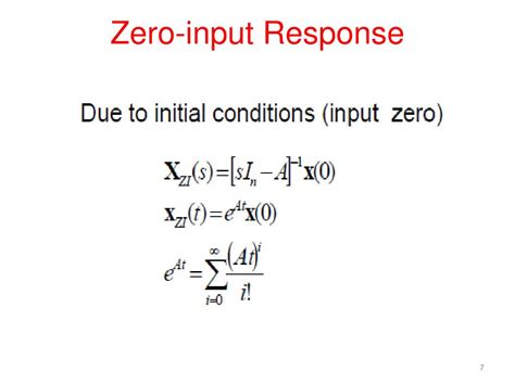 Ppt Solution Of Linear State Space Equations Powerpoint Presentation Id 3079185