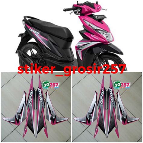 Jual Stiker Striping Lis Les Body Motor Honda Beat Fi Esp Cbs Iss 2018