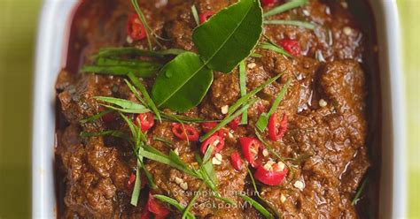 Resipi Rendang Daging Juadah Raya Something To Remember Tribute To