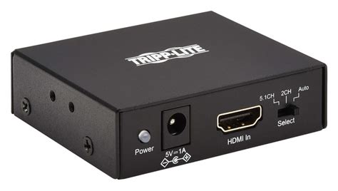 tripp lite p130 000 audio2 uhd 4k60 hdcp2 2 hdmi audio de embedder