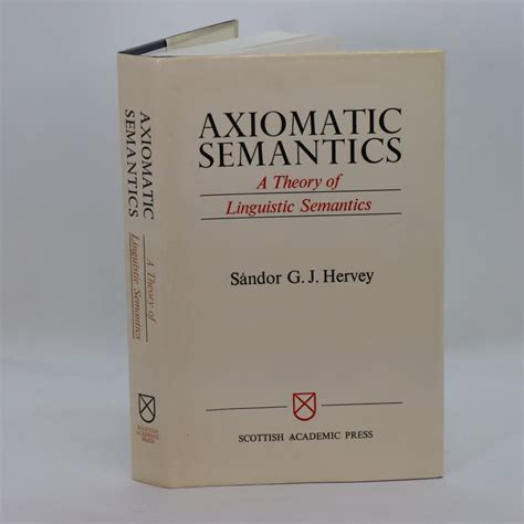 Axiomatic Semantics Frost Books And Artifacts Limited