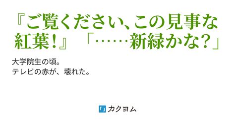 赤が壊れたテレビの話（卯月） カクヨム