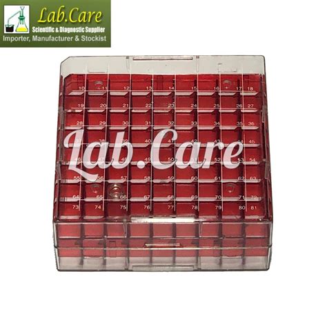 Polycarbonate Freezer Boxes Polycarbonate Cryobox Vial Rack Freezer
